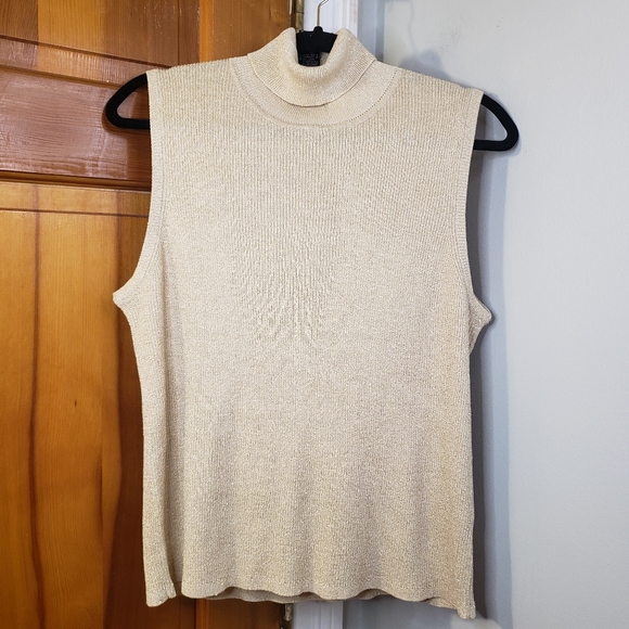 august silk | Sweaters | August Silk 7 Silk Sleeveless Shimmery ...